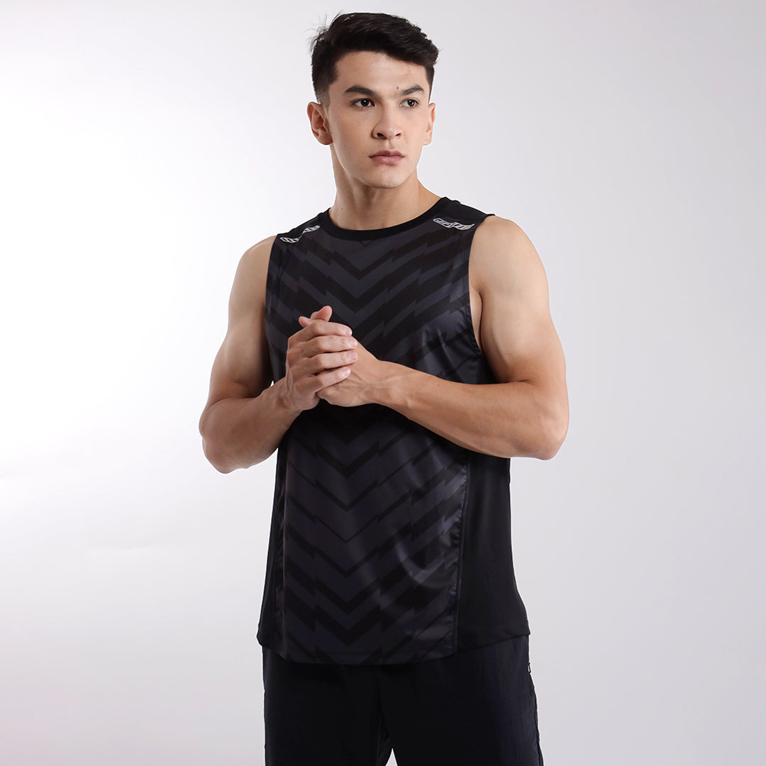 Juaraga Jersey Sport - Pria JR Physical - Hitam