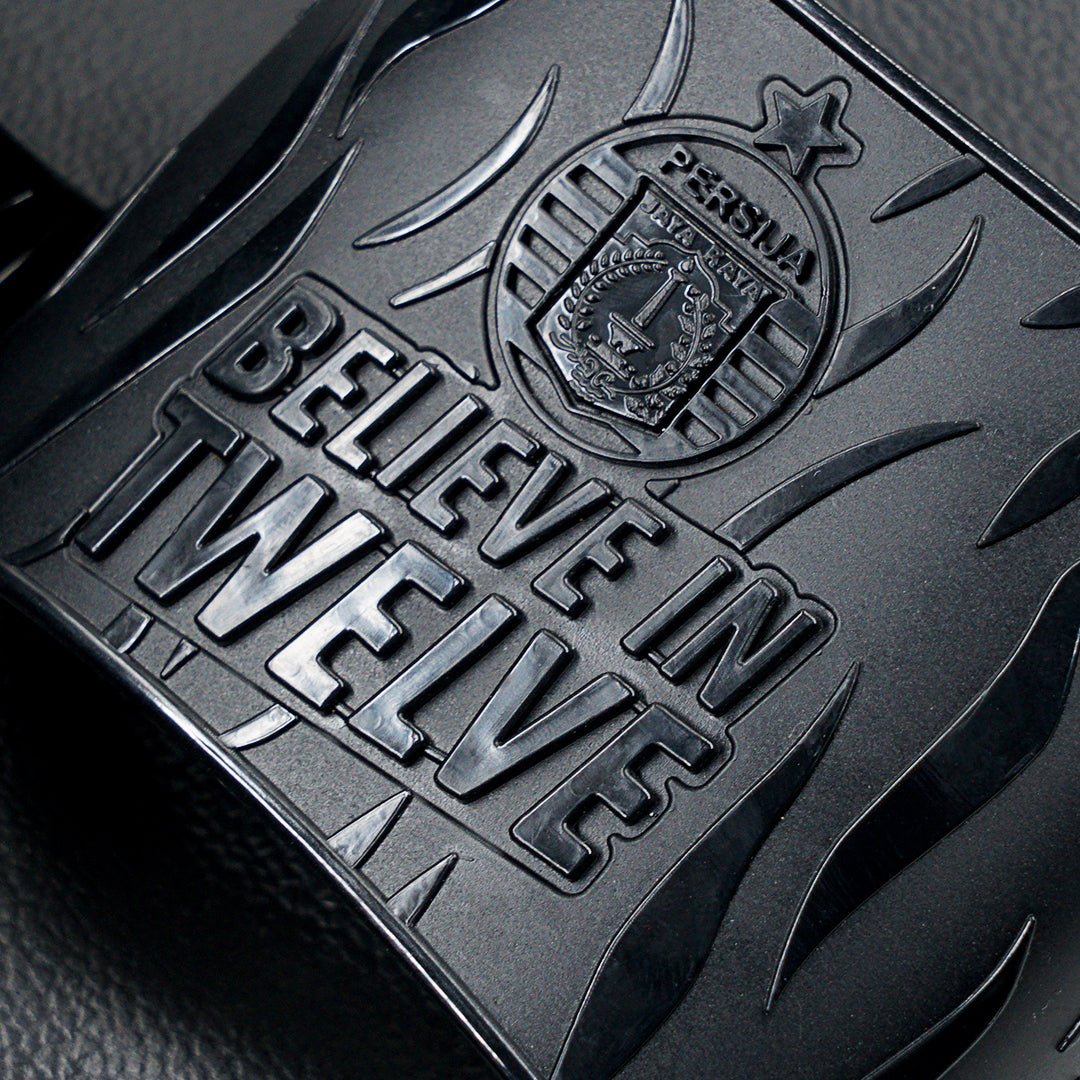 Juaraga Sandal Porto X Persija Slipper Hitam - Hitam